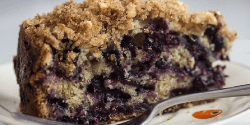 Hunt for Huckleberries | Buckwheat Huckleberry Buckle Cake